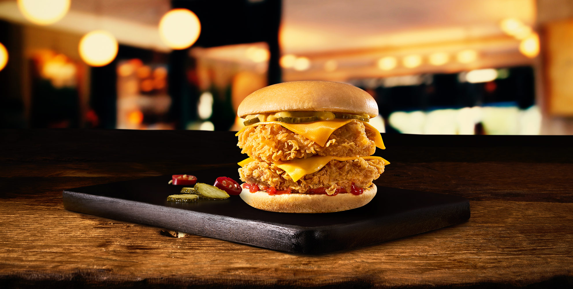 KFC Dublu Hot Booster