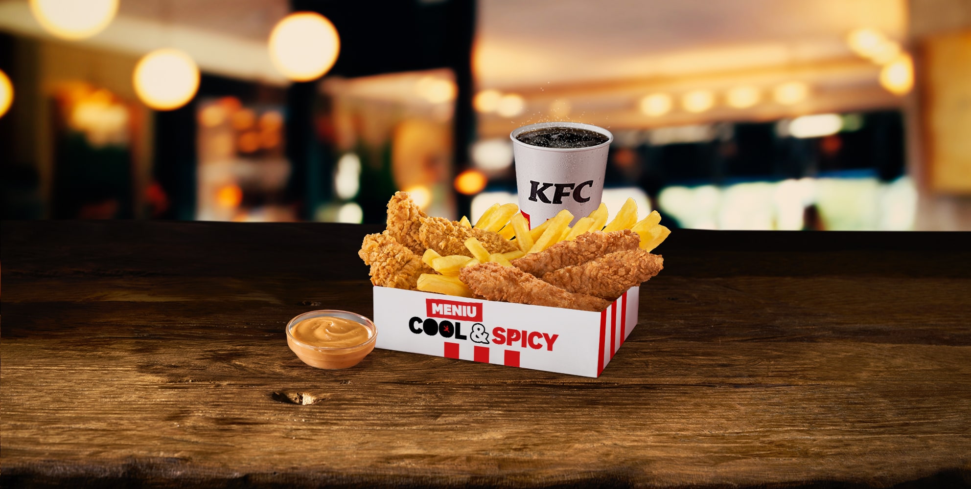 KFC Meniu Cool & Spicy